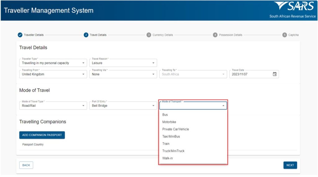 Guide to SATMS Through SARS Website | South African Revenue Service