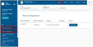 Guide to Register for eFiling and Manage your User Profile | South ...