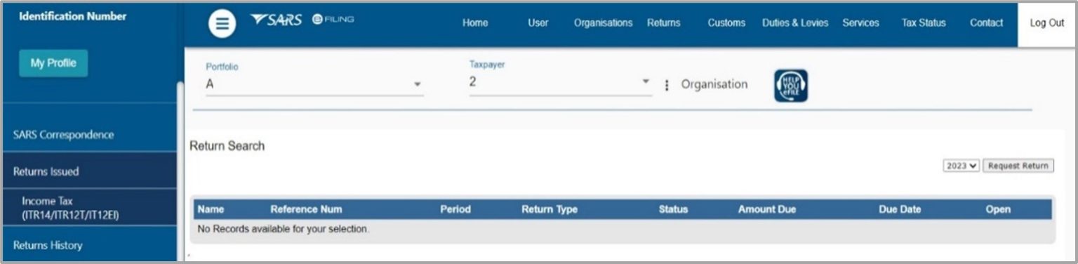 Guide to Complete the Company Income Tax Return ITR14 via eFiling ...