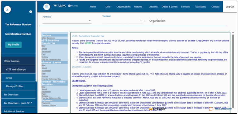 Guide to Securities Transfer Tax | South African Revenue Service
