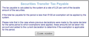 Guide to Securities Transfer Tax | South African Revenue Service