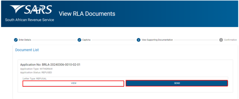Guide to Customs and Excise SARS Online Query System (SOQS) | South ...